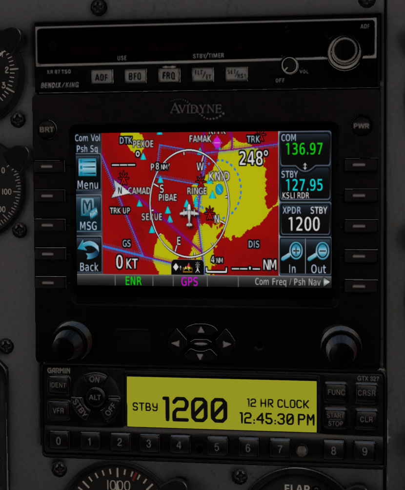 Carenado 690B Turbo Commander Replace Avidyne Hep Req. - RXP GTN 750/ ...